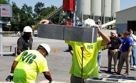 PVB Hosts Bricklaying and MULE Demo at University of Maryland | Potomac ...